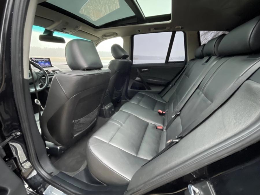 Black BMW X3 2008 in Riga, with an engine capacity of 3.00 L and mileage of 265 thousand km for 6350 €, photo 31 on AUTOMOTO.COM.LV