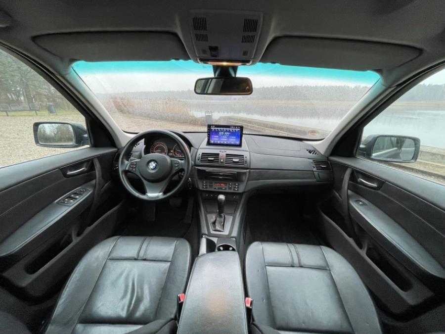 Black BMW X3 2008 in Riga, with an engine capacity of 3.00 L and mileage of 265 thousand km for 6350 €, photo 35 on AUTOMOTO.COM.LV