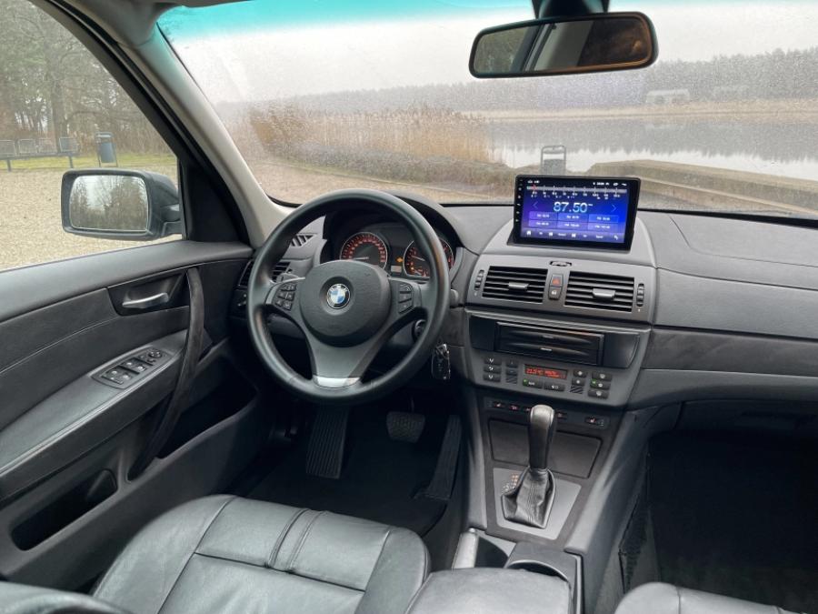 Black BMW X3 2008 in Riga, with an engine capacity of 3.00 L and mileage of 265 thousand km for 6350 €, photo 36 on AUTOMOTO.COM.LV