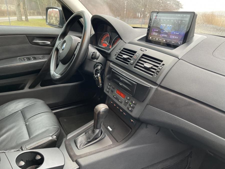 Black BMW X3 2008 in Riga, with an engine capacity of 3.00 L and mileage of 265 thousand km for 6350 €, photo 39 on AUTOMOTO.COM.LV