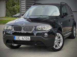 Black BMW X3 2008 in Jekabpils, with an engine capacity of 2.00 L and mileage of 245 thousand km for 6850 €, photo  on AUTOMOTO.COM.LV