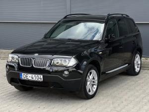 Black BMW X3 2008 in Jekabpils, with an engine capacity of 2.00 L and mileage of 245 thousand km for 6850 €, photo 4 on AUTOMOTO.COM.LV
