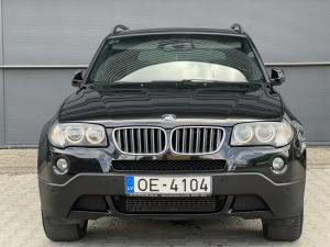 Black BMW X3 2008 in Jekabpils, with an engine capacity of 2.00 L and mileage of 245 thousand km for 6850 €, photo 5 on AUTOMOTO.COM.LV
