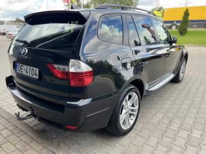 Black BMW X3 2008 in Jekabpils, with an engine capacity of 2.00 L and mileage of 245 thousand km for 6850 €, photo 7 on AUTOMOTO.COM.LV