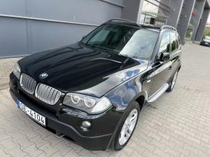 Black BMW X3 2008 in Jekabpils, with an engine capacity of 2.00 L and mileage of 245 thousand km for 6850 €, photo 11 on AUTOMOTO.COM.LV