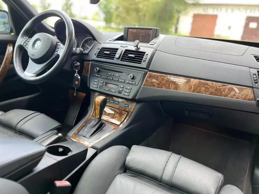 Black BMW X3 2008 in Jekabpils, with an engine capacity of 2.00 L and mileage of 245 thousand km for 6850 €, photo 21 on AUTOMOTO.COM.LV