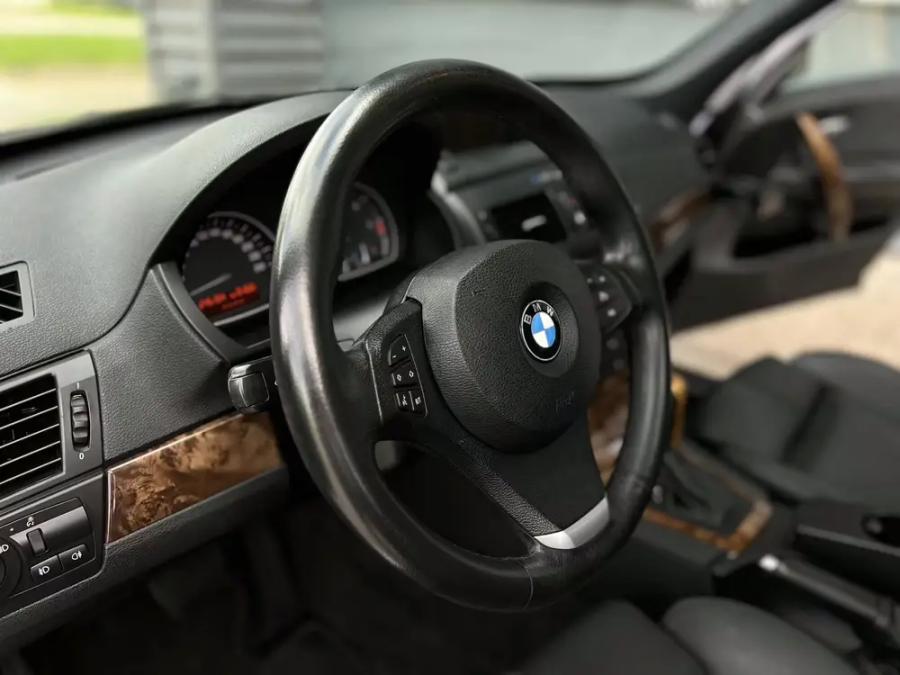 Black BMW X3 2008 in Jekabpils, with an engine capacity of 2.00 L and mileage of 245 thousand km for 6850 €, photo 22 on AUTOMOTO.COM.LV