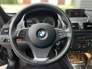 Black BMW X3 2008 in Jekabpils, with an engine capacity of 2.00 L and mileage of 245 thousand km for 6850 €, photo 29 on AUTOMOTO.COM.LV