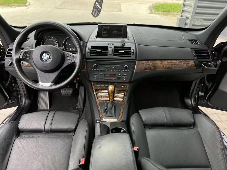 Black BMW X3 2008 in Jekabpils, with an engine capacity of 2.00 L and mileage of 245 thousand km for 6850 €, photo 30 on AUTOMOTO.COM.LV