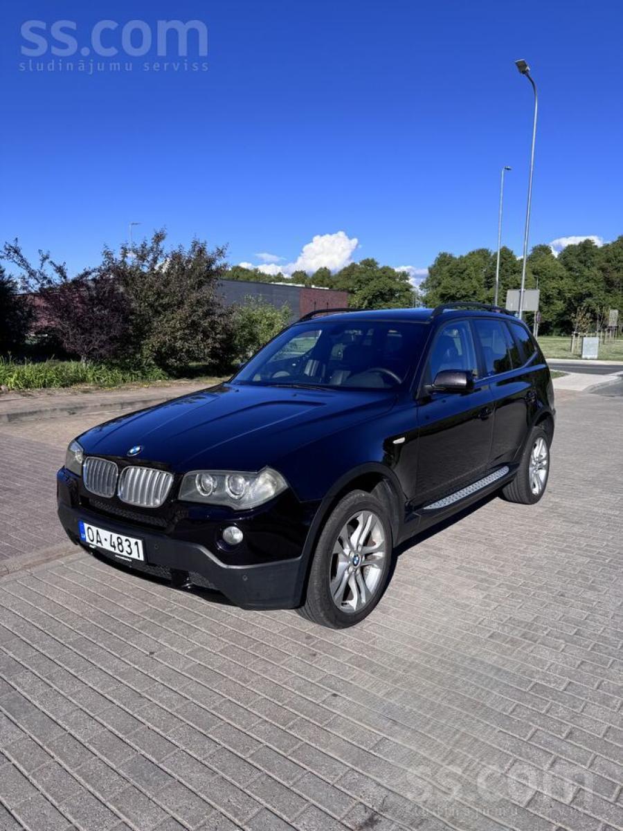 Melns BMW X3 2008 Kuldīga, ar dzinēja tilpumu 3.00 L un nobraukumu 259 tūkst. km par 6499 €, foto 1 vietnē AUTOMOTO.COM.LV