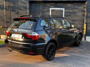 Black BMW X3 2008 in Riga, with an engine capacity of 2.00 L and mileage of 121 thousand km for 5590 €, photo 6 on AUTOMOTO.COM.LV