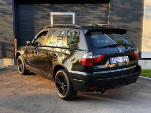 Black BMW X3 2008 in Riga, with an engine capacity of 2.00 L and mileage of 121 thousand km for 5590 €, photo 7 on AUTOMOTO.COM.LV