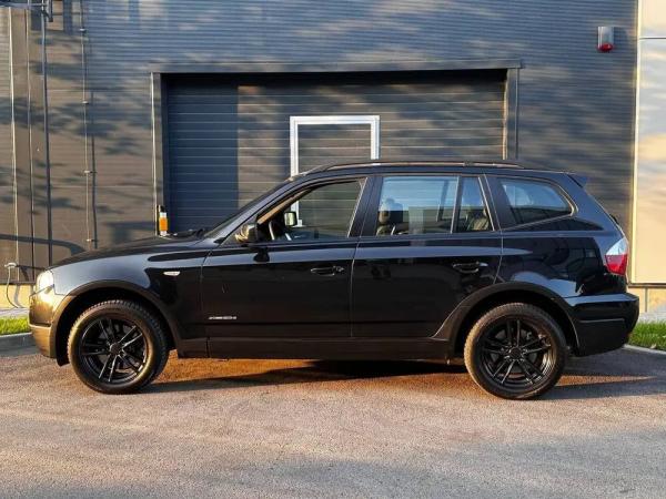 Black BMW X3 2008 in Riga, with an engine capacity of 2.00 L and mileage of 121 thousand km for 5590 €, photo 7 on AUTOMOTO.COM.LV