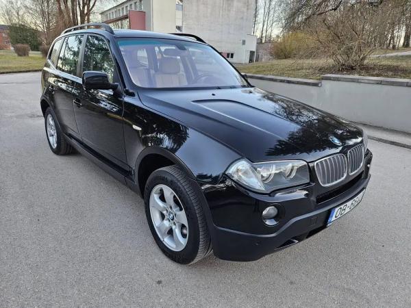 Black BMW X3 2008 in Jekabpils, with an engine capacity of 3.00 L and mileage of 277 thousand km for 6390 €, photo 3 on AUTOMOTO.COM.LV