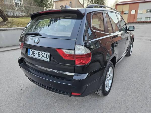 Черный БМВ Х3 2008 в Екабпилс, объемом двигателя 3.00 л и пробегом 277 тыс. км за 6390 €, фото 7 на AUTOMOTO.COM.LV