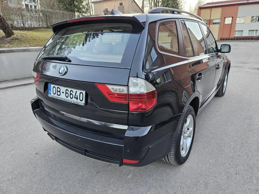 Черный БМВ Х3 2008 в Екабпилс, объемом двигателя 3.00 л и пробегом 277 тыс. км за 6390 €, фото 8 на AUTOMOTO.COM.LV