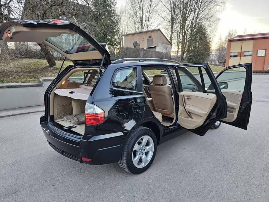 Черный БМВ Х3 2008 в Екабпилс, объемом двигателя 3.00 л и пробегом 277 тыс. км за 6390 €, фото 25 на AUTOMOTO.COM.LV