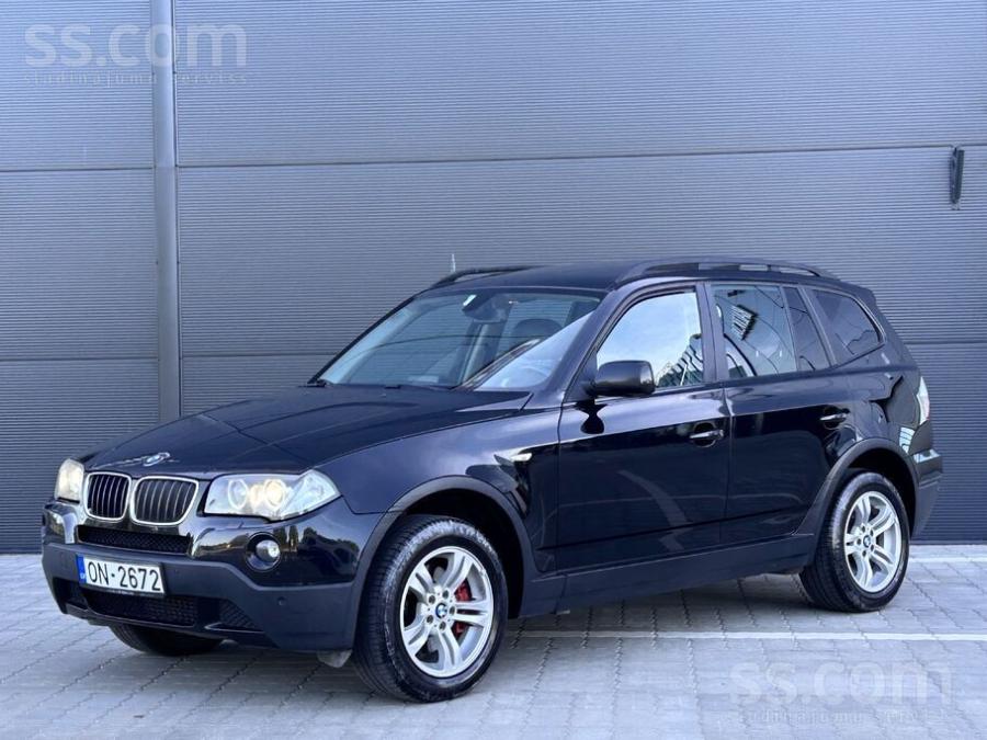 Melns BMW X3 2008 Rīga, ar dzinēja tilpumu 2.00 L un nobraukumu 224 tūkst. km par 3950 €, foto 3 vietnē AUTOMOTO.COM.LV