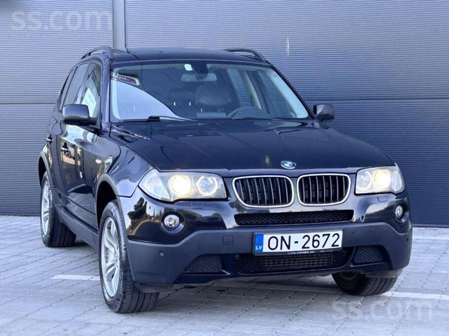 Melns BMW X3 2008 Rīga, ar dzinēja tilpumu 2.00 L un nobraukumu 224 tūkst. km par 3950 €, foto 6 vietnē AUTOMOTO.COM.LV