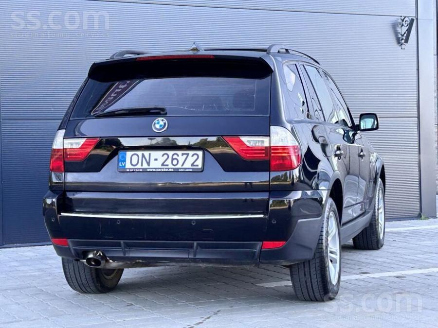 Melns BMW X3 2008 Rīga, ar dzinēja tilpumu 2.00 L un nobraukumu 224 tūkst. km par 3950 €, foto 8 vietnē AUTOMOTO.COM.LV