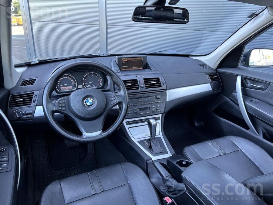 Melns BMW X3 2008 Rīga, ar dzinēja tilpumu 2.00 L un nobraukumu 224 tūkst. km par 3950 €, foto 12 vietnē AUTOMOTO.COM.LV