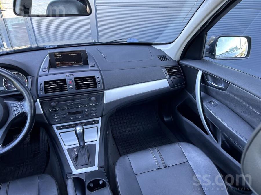 Melns BMW X3 2008 Rīga, ar dzinēja tilpumu 2.00 L un nobraukumu 224 tūkst. km par 3950 €, foto 14 vietnē AUTOMOTO.COM.LV