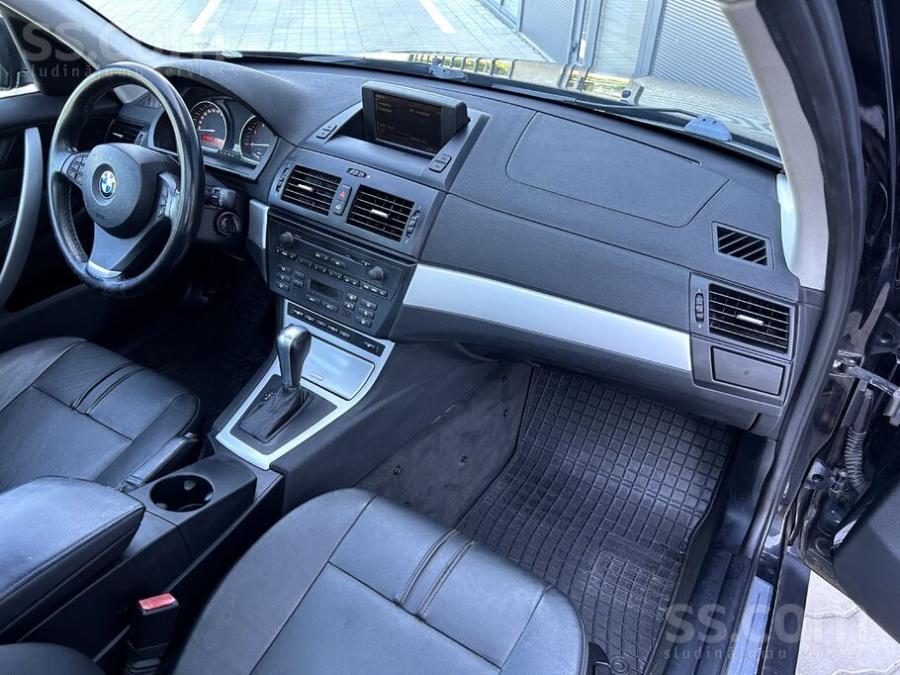 Melns BMW X3 2008 Rīga, ar dzinēja tilpumu 2.00 L un nobraukumu 224 tūkst. km par 3950 €, foto 17 vietnē AUTOMOTO.COM.LV
