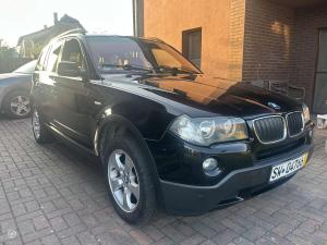 Melns BMW X3 2008 Šauļi, ar dzinēja tilpumu 2.00 L un nobraukumu 241 tūkst. km par 3499 €, foto  vietnē AUTOMOTO.COM.LV