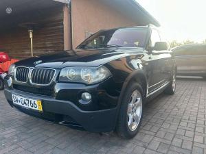 Black BMW X3 2008 in Siauliai, with an engine capacity of 2.00 L and mileage of 241 thousand km for 3499 €, photo 6 on AUTOMOTO.COM.LV