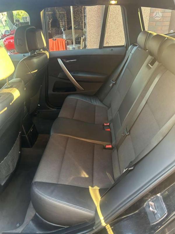 Melns BMW X3 2008 Šauļi, ar dzinēja tilpumu 2.00 L un nobraukumu 241 tūkst. km par 3499 €, foto 7 vietnē AUTOMOTO.COM.LV