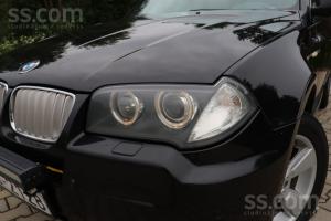 Black BMW X3 2008 in Riga, with an engine capacity of 3.00 L and mileage of 384 thousand km for 6490 €, photo 3 on AUTOMOTO.COM.LV
