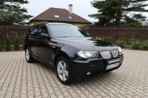 Black BMW X3 2008 in Riga, with an engine capacity of 3.00 L and mileage of 384 thousand km for 6490 €, photo 5 on AUTOMOTO.COM.LV