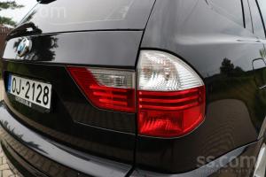 Black BMW X3 2008 in Riga, with an engine capacity of 3.00 L and mileage of 384 thousand km for 6490 €, photo 9 on AUTOMOTO.COM.LV