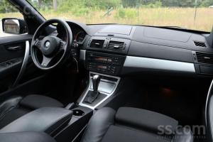 Black BMW X3 2008 in Riga, with an engine capacity of 3.00 L and mileage of 384 thousand km for 6490 €, photo 13 on AUTOMOTO.COM.LV