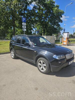 Черный БМВ Х3 2008 в Екабпилс, объемом двигателя 2.00 л и пробегом 280 тыс. км за 6500 €, фото 6 на AUTOMOTO.COM.LV