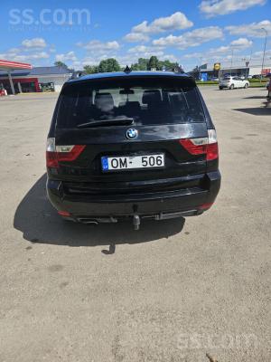 Черный БМВ Х3 2008 в Екабпилс, объемом двигателя 2.00 л и пробегом 280 тыс. км за 6500 €, фото 7 на AUTOMOTO.COM.LV