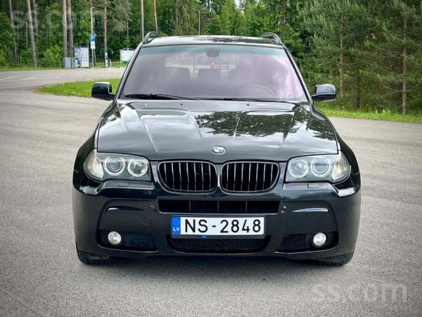 Black BMW X3 2008 in Madona, with an engine capacity of 3.00 L and mileage of 292 thousand km for 6600 €, photo 1 on AUTOMOTO.COM.LV