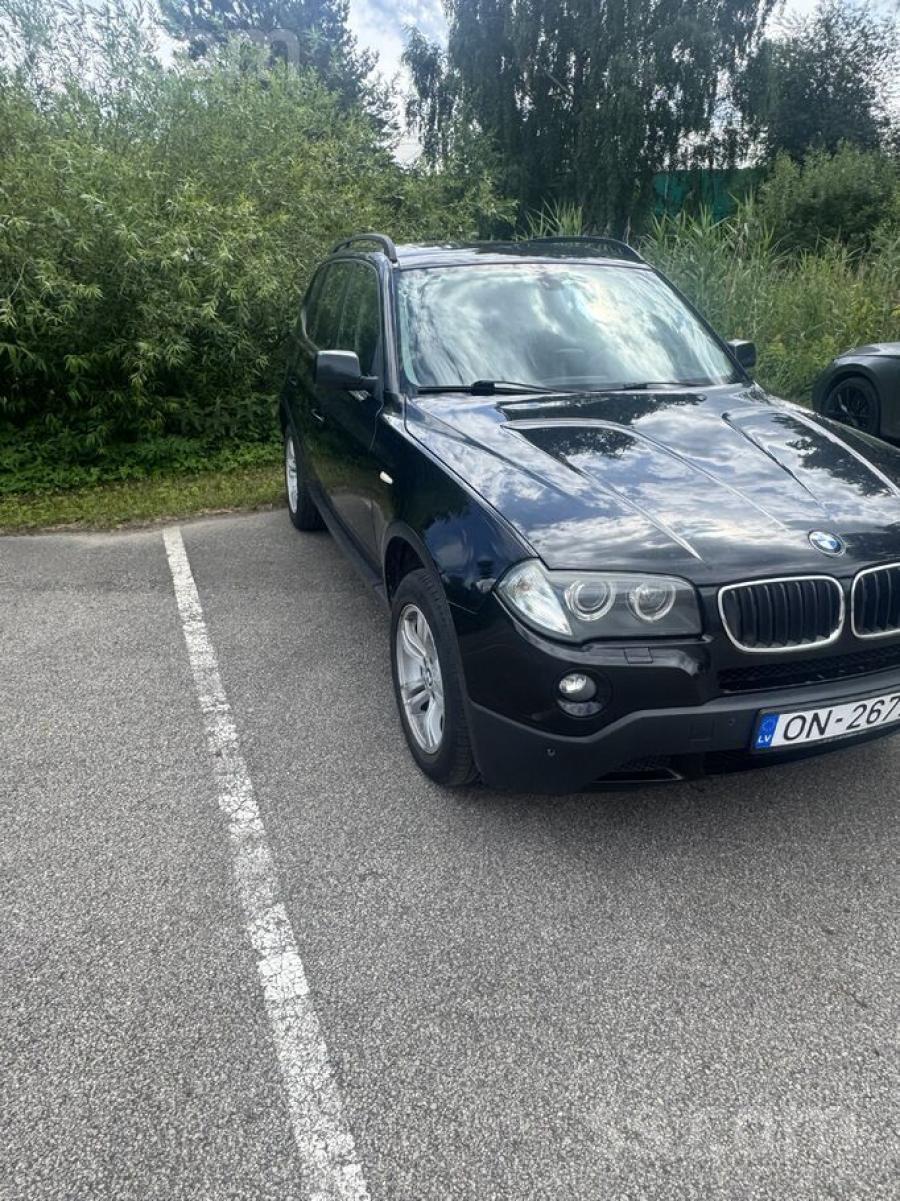 Melns BMW X3 2008 Rīga, ar dzinēja tilpumu 2.00 L un nobraukumu 225 tūkst. km par 3000 €, foto 1 vietnē AUTOMOTO.COM.LV
