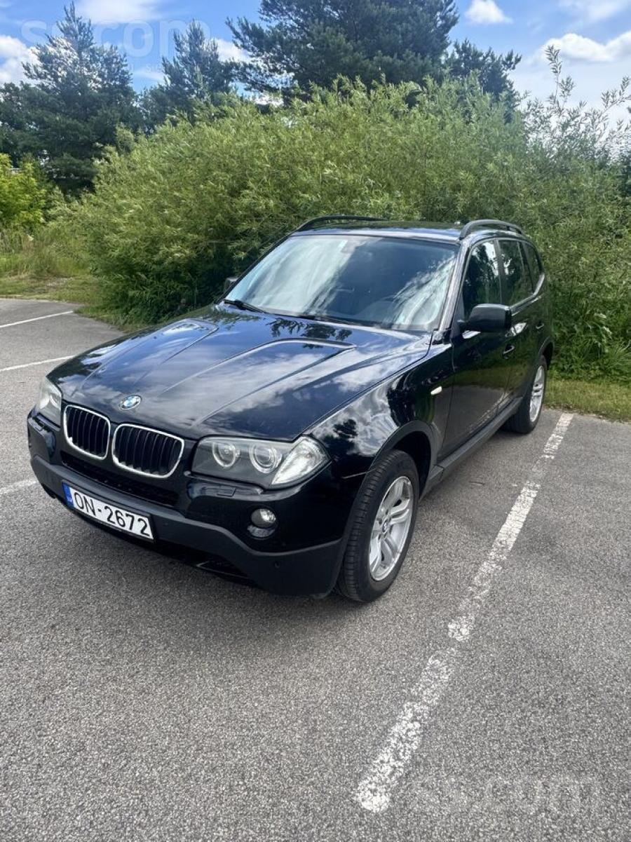 Melns BMW X3 2008 Rīga, ar dzinēja tilpumu 2.00 L un nobraukumu 225 tūkst. km par 3000 €, foto 3 vietnē AUTOMOTO.COM.LV