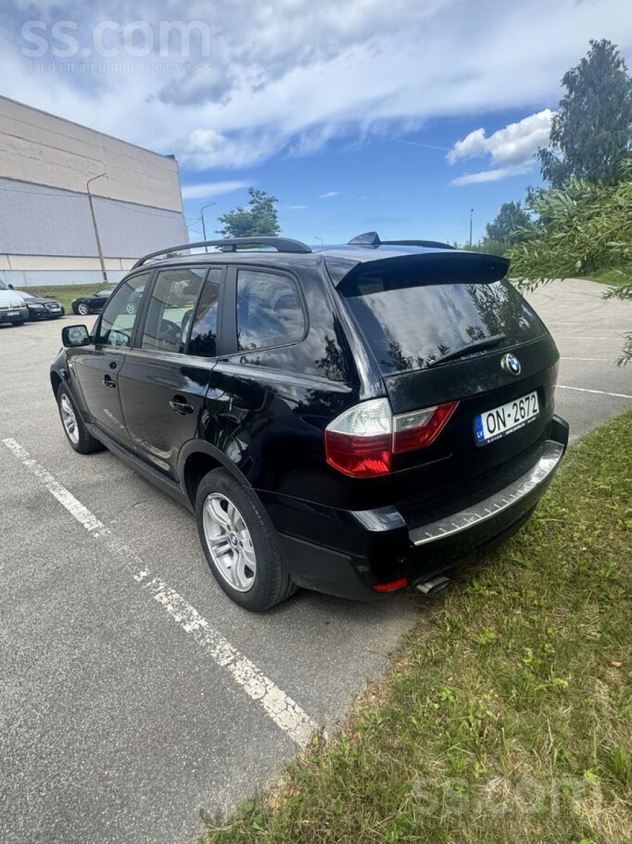 Melns BMW X3 2008 Rīga, ar dzinēja tilpumu 2.00 L un nobraukumu 225 tūkst. km par 3000 €, foto 4 vietnē AUTOMOTO.COM.LV