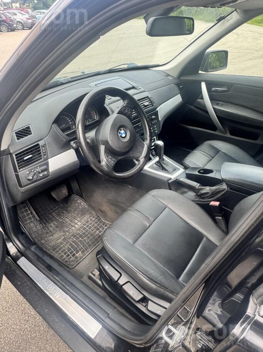 Melns BMW X3 2008 Rīga, ar dzinēja tilpumu 2.00 L un nobraukumu 225 tūkst. km par 3000 €, foto 6 vietnē AUTOMOTO.COM.LV