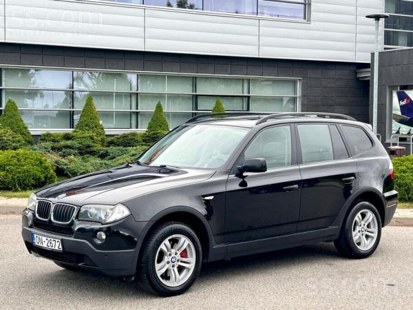 Melns BMW X3 2008 Rīga, ar dzinēja tilpumu 2.00 L un nobraukumu 224 tūkst. km par 3990 €, foto 2 vietnē AUTOMOTO.COM.LV