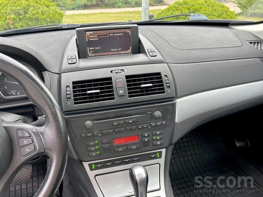 Черный БМВ Х3 2008 в Рига, объемом двигателя 2.00 л и пробегом 224 тыс. км за 3990 €, фото 19 на AUTOMOTO.COM.LV