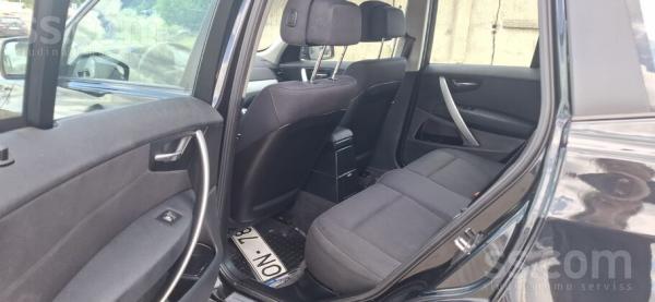 Black BMW X3 2008 in Rezekne, with an engine capacity of 2.00 L and mileage of 0 thousand km for 4450 €, photo 6 on AUTOMOTO.COM.LV