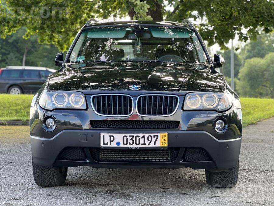 Melns BMW X3 2008 Jēkabpils, ar dzinēja tilpumu 2.00 L un nobraukumu 184 tūkst. km par 6850 €, foto 5 vietnē AUTOMOTO.COM.LV