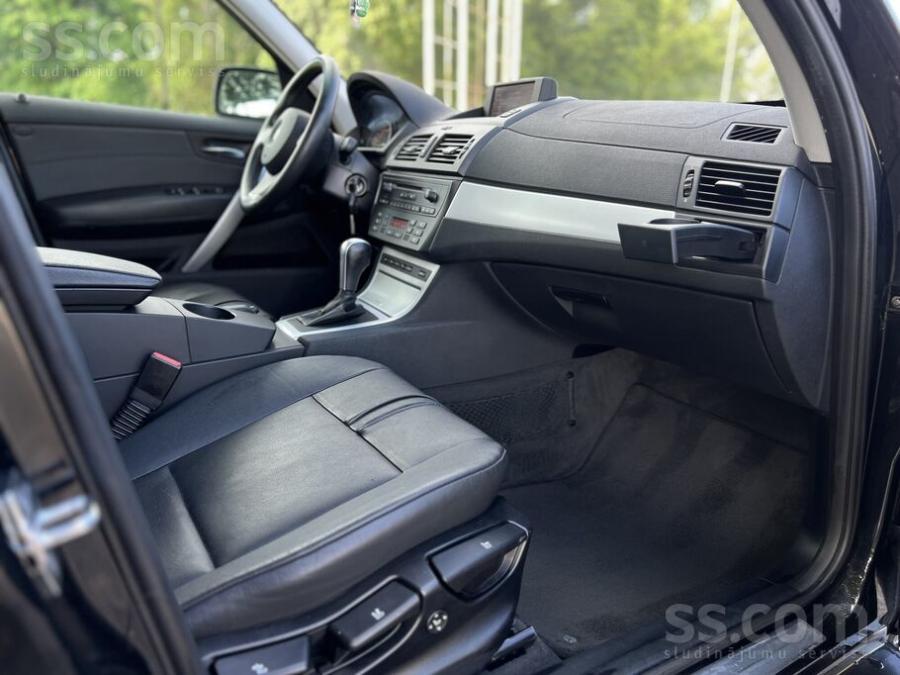 Melns BMW X3 2008 Jēkabpils, ar dzinēja tilpumu 2.00 L un nobraukumu 184 tūkst. km par 6850 €, foto 13 vietnē AUTOMOTO.COM.LV