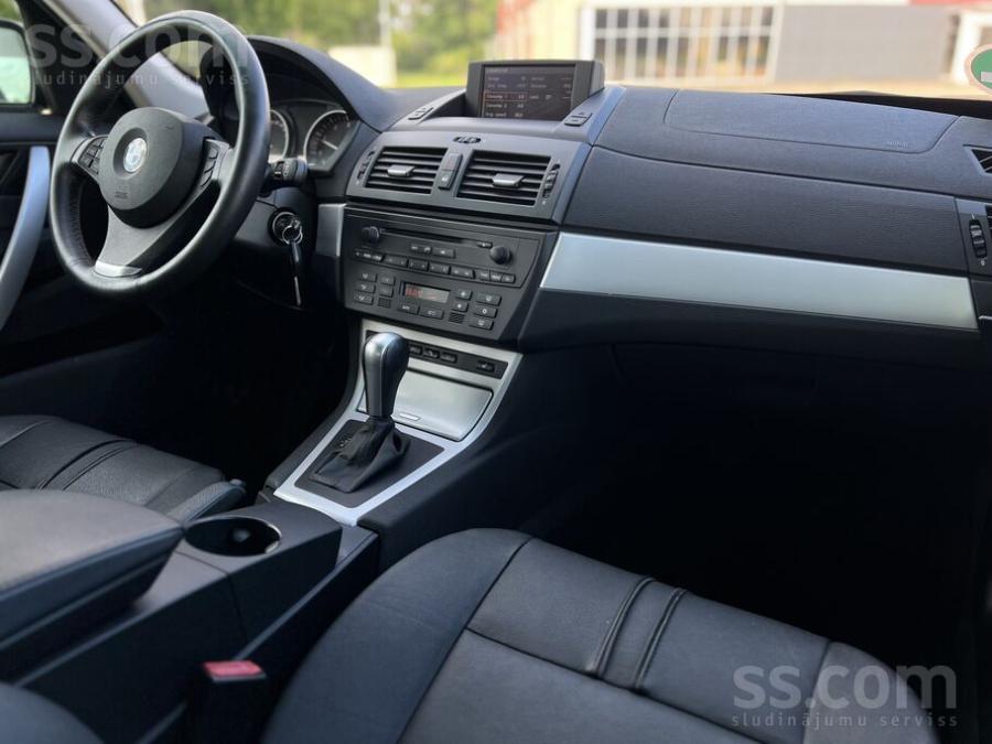 Melns BMW X3 2008 Jēkabpils, ar dzinēja tilpumu 2.00 L un nobraukumu 184 tūkst. km par 6850 €, foto 18 vietnē AUTOMOTO.COM.LV