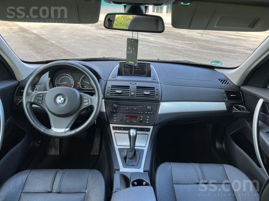 Melns BMW X3 2008 Jēkabpils, ar dzinēja tilpumu 2.00 L un nobraukumu 184 tūkst. km par 6850 €, foto 21 vietnē AUTOMOTO.COM.LV