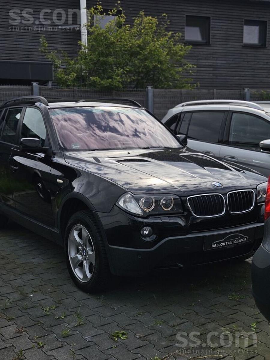 Melns BMW X3 2008 Jēkabpils, ar dzinēja tilpumu 2.00 L un nobraukumu 184 tūkst. km par 6850 €, foto 34 vietnē AUTOMOTO.COM.LV