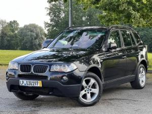 Melns BMW X3 2008 Jēkabpils, ar dzinēja tilpumu 2.00 L un nobraukumu 184 tūkst. km par 6850 €, foto  vietnē AUTOMOTO.COM.LV